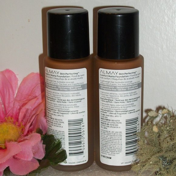 Almay | Makeup | 2 Almay Skin Perfecting Comfort Matte Foundation 24 ...